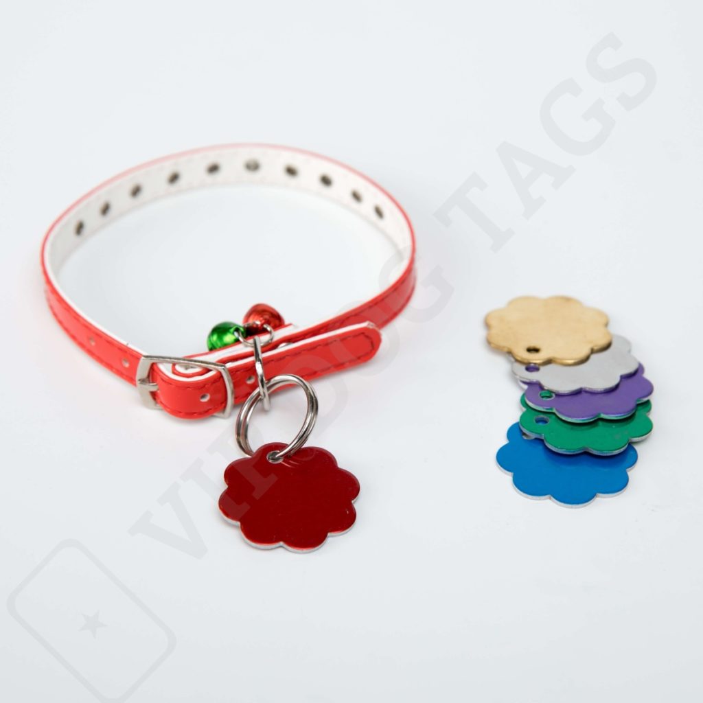 Dog Tags For Animals - Flower | VIP Dog Tags